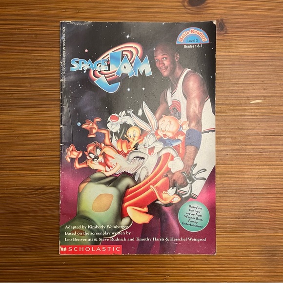 Scholastic | Other | Vintage Scholastic Hello Reader Space Jam Book ...